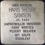 Hans „Henry“ Samson | Stolpersteine