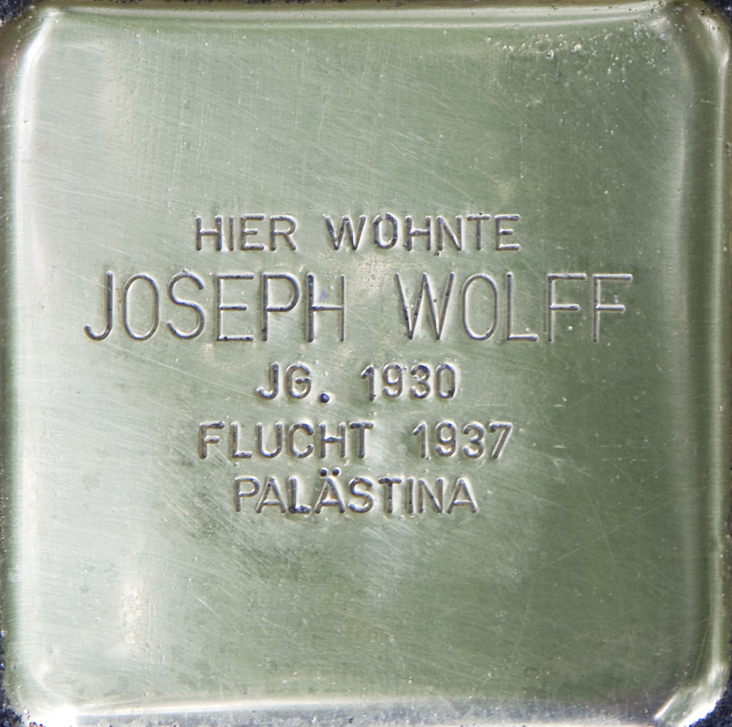 Joseph Wolff | Stolpersteine